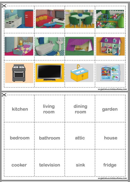 Klasa 2: Unit 4 revision – Angielski w szkole i w domu
